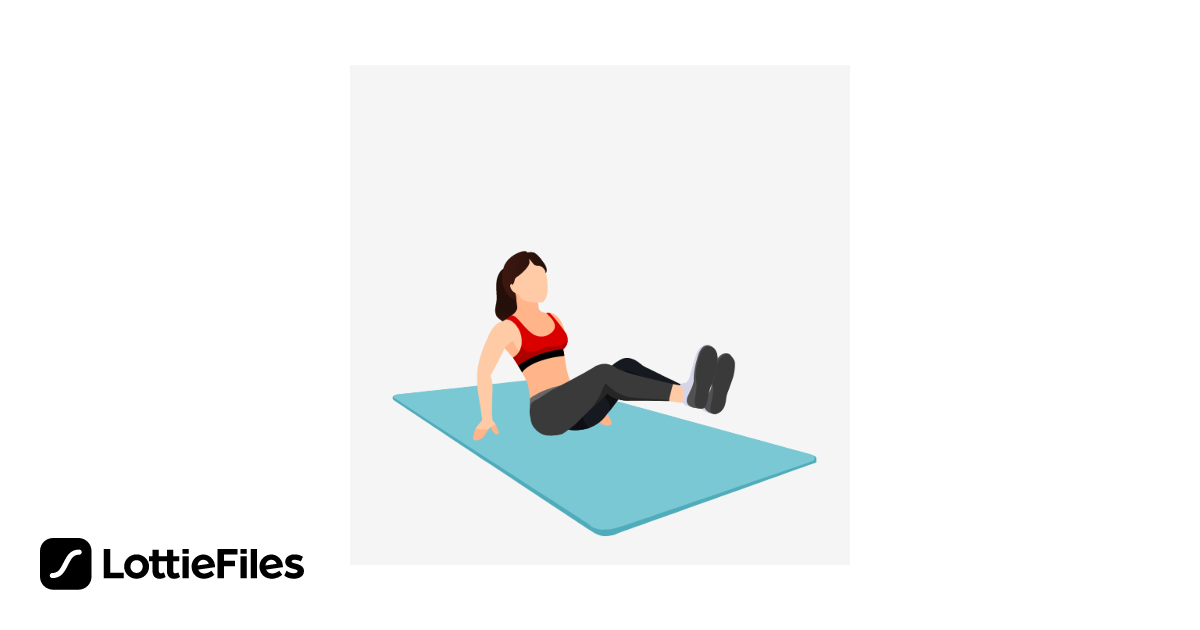 Free Seated Abs Circle Animation by Dinh | LottieFiles