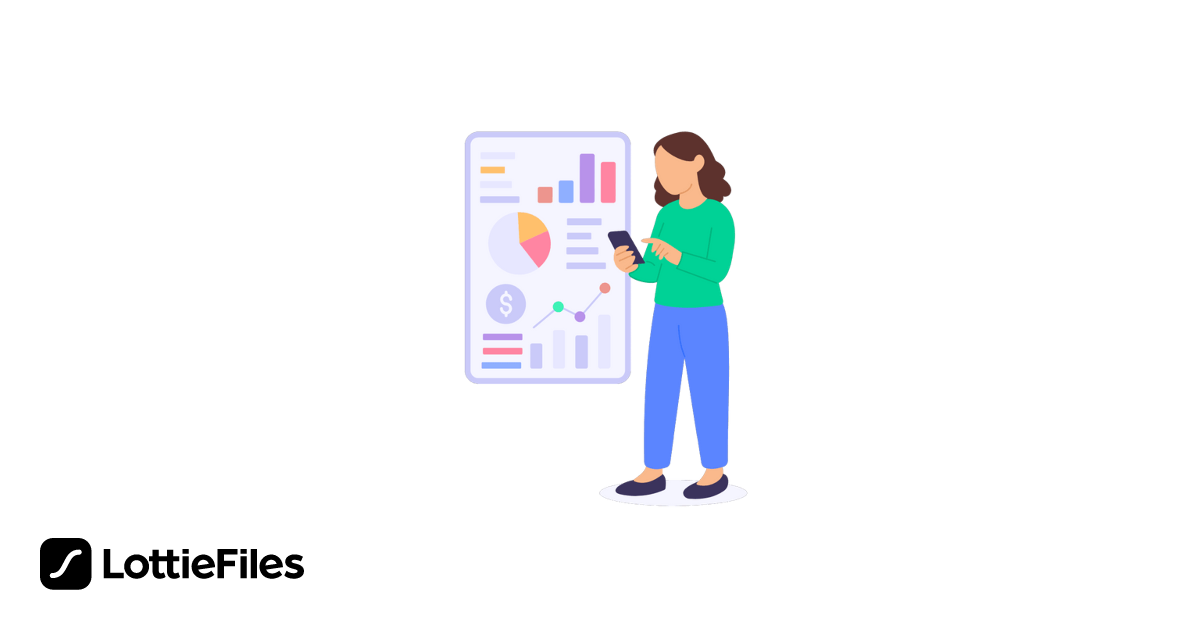 Free Budget Report Animation by vector | LottieFiles