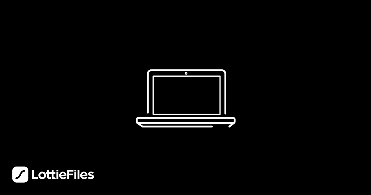 Free Laptop Icon Animation Animation by Mohit | LottieFiles