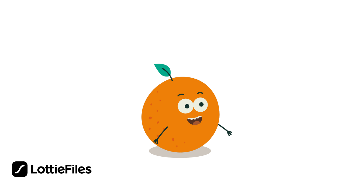 Free Free Exiced Orange Character Animation Animation by Dominika ...