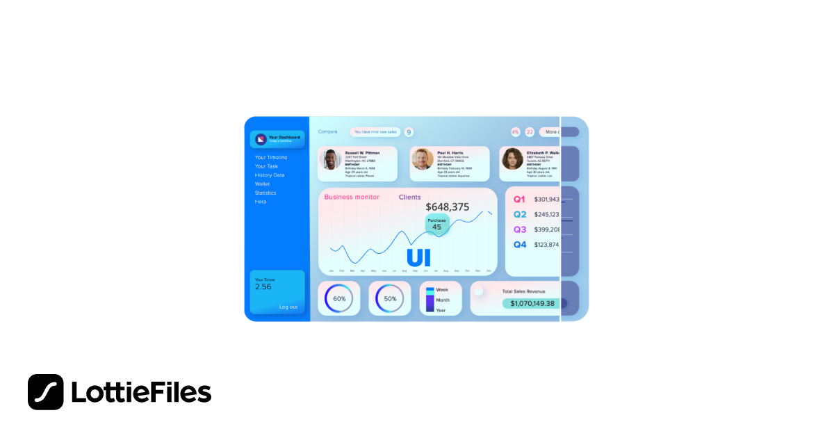 Free UI/UX Spinach video Animation by George | LottieFiles