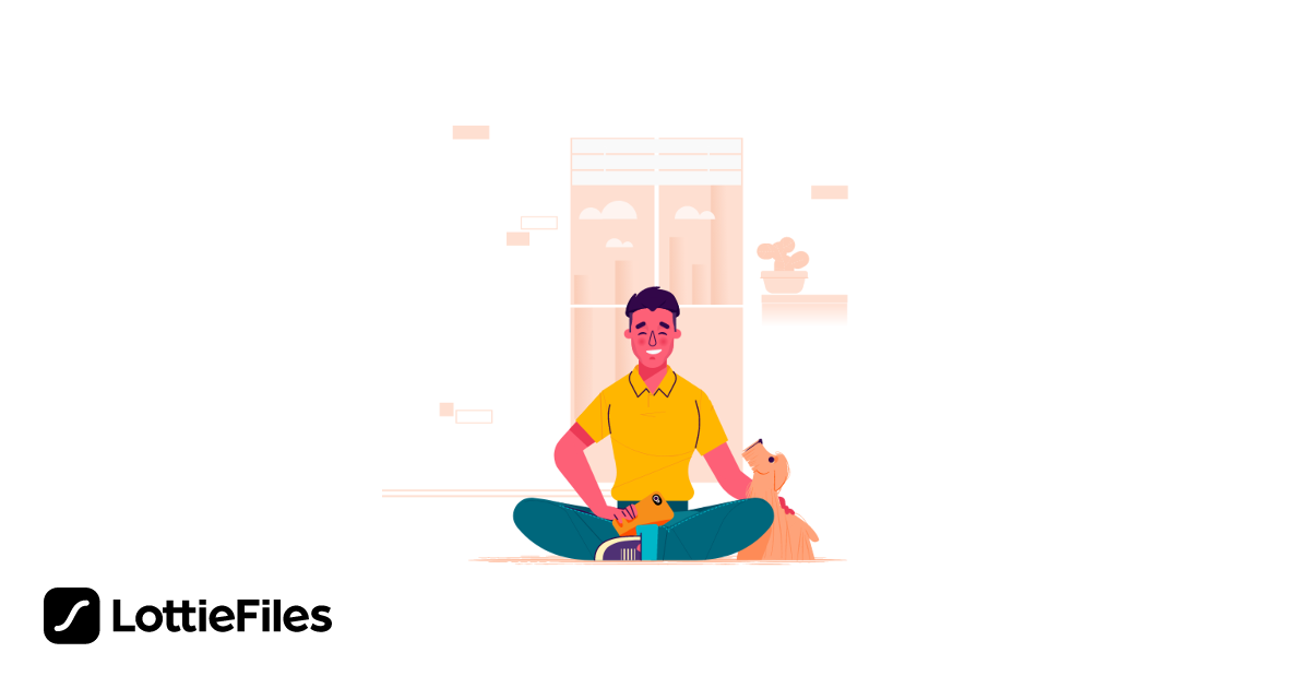 Free My dog and me Animation by Nico Baumgartner | LottieFiles