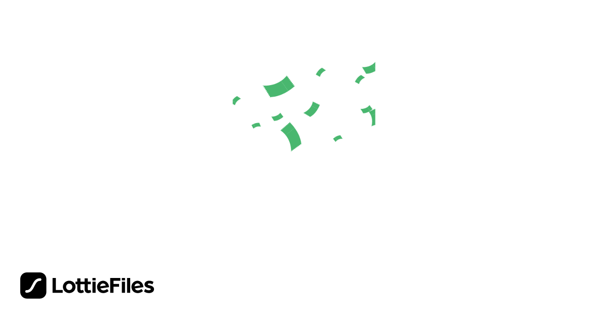 Free Money Falling Animation by Phuong-Anh Nguyen | LottieFiles