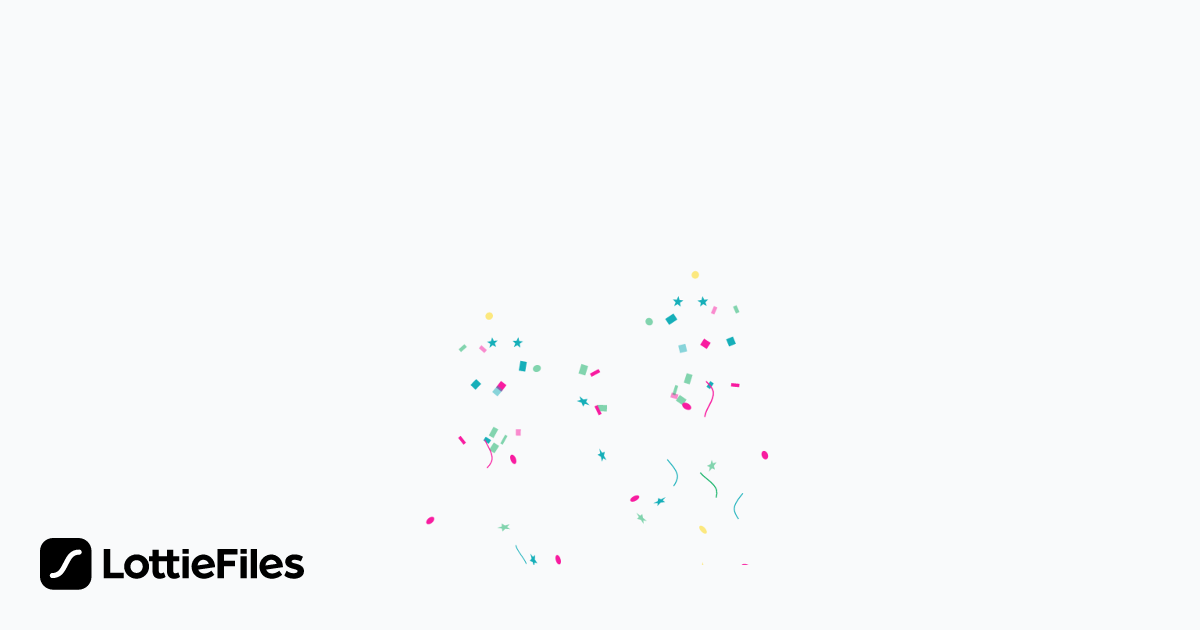 Free confetti Animation by Linda | LottieFiles