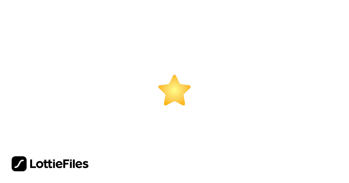 Free Gold Star Animation by hassan | LottieFiles