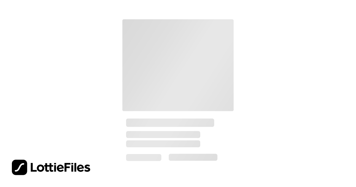 Free Skeleton loading animation Animation by Potatostelle | LottieFiles