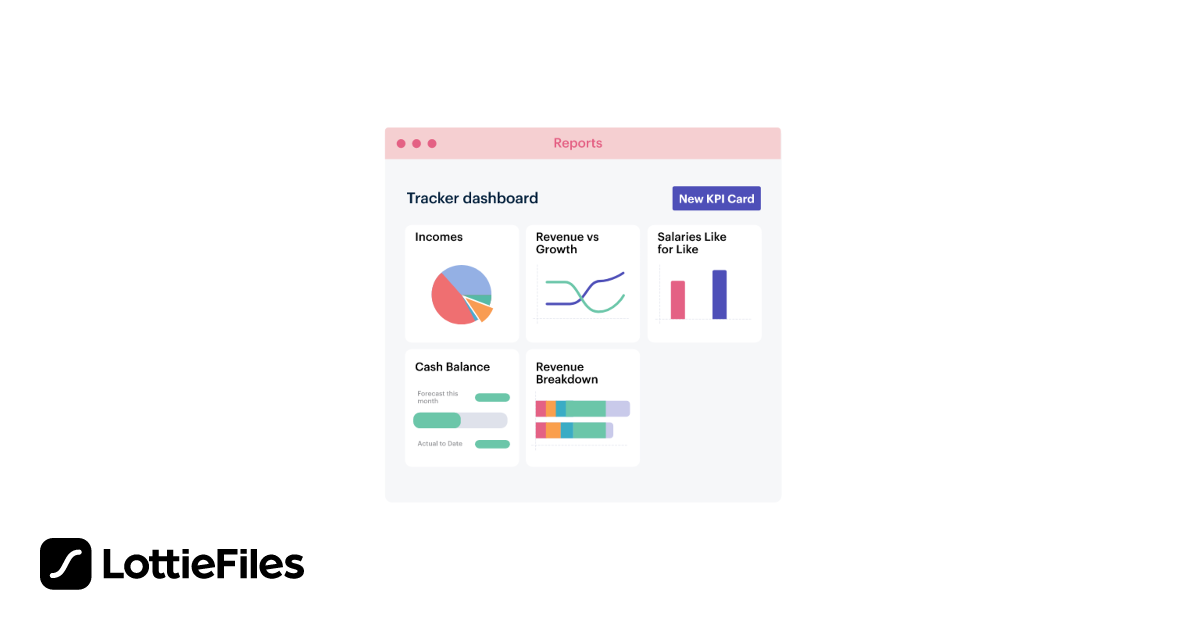 Free CFO and Accounting Reports App Hero Animation by Adam Marton ...
