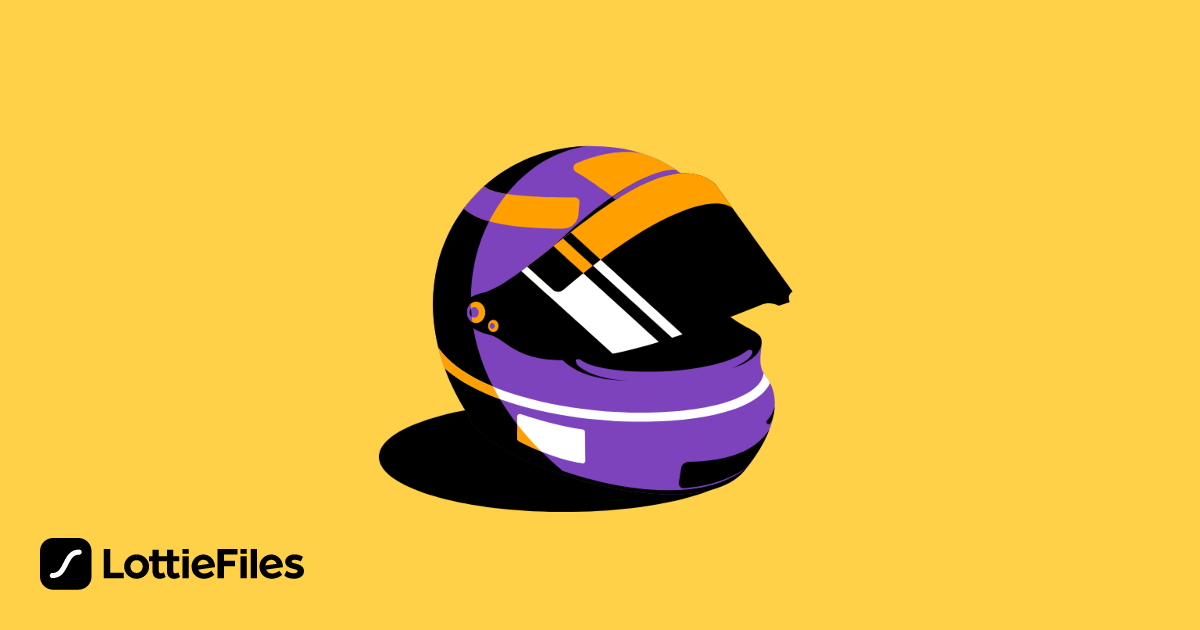 Free Motorcycle helmet Animation by Makas | LottieFiles