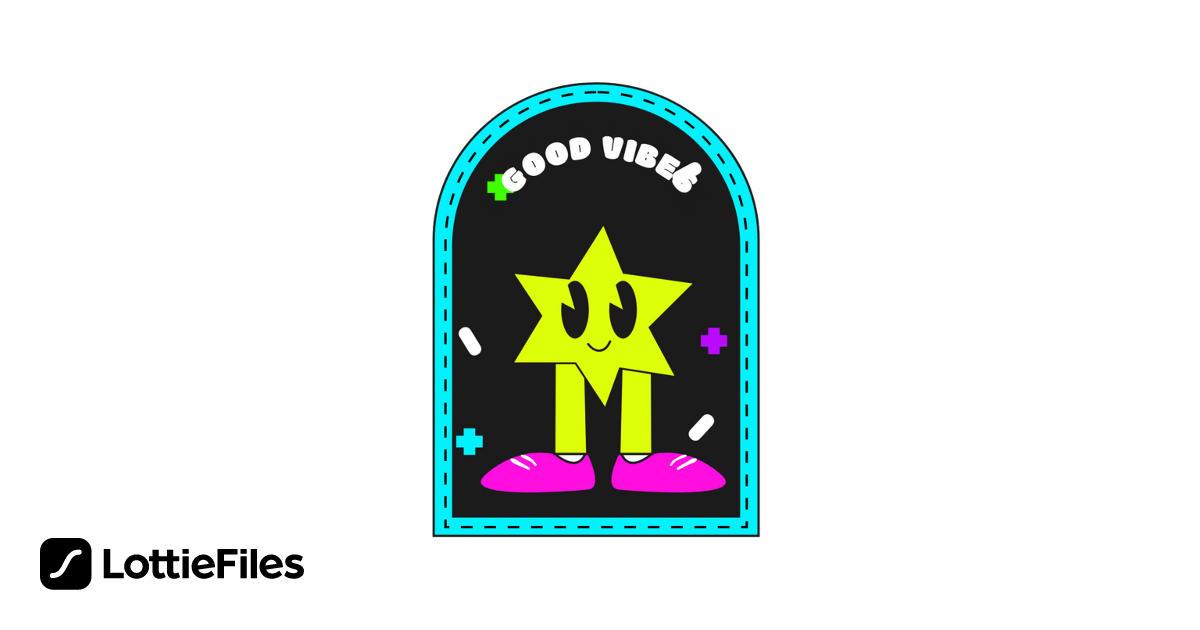 Free labels good vibes Animation by Didar | LottieFiles