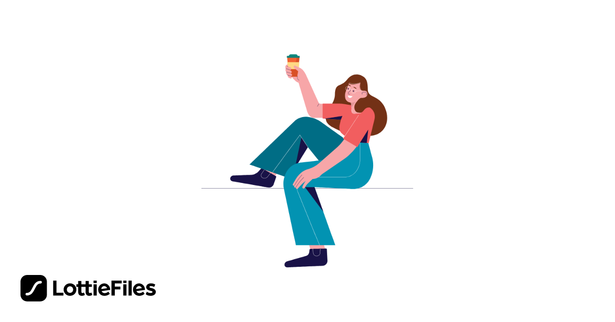Free Girl with a drink Animation by Suhayra Sarwar | LottieFiles