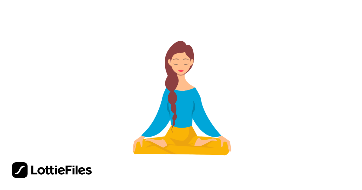 Free meditation Animation by Mervin Paul | LottieFiles