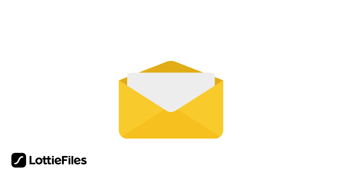 Free Email open Animation by SM Rony | LottieFiles