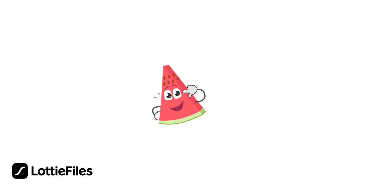 Free watermelon Animation by Mervin Paul | LottieFiles
