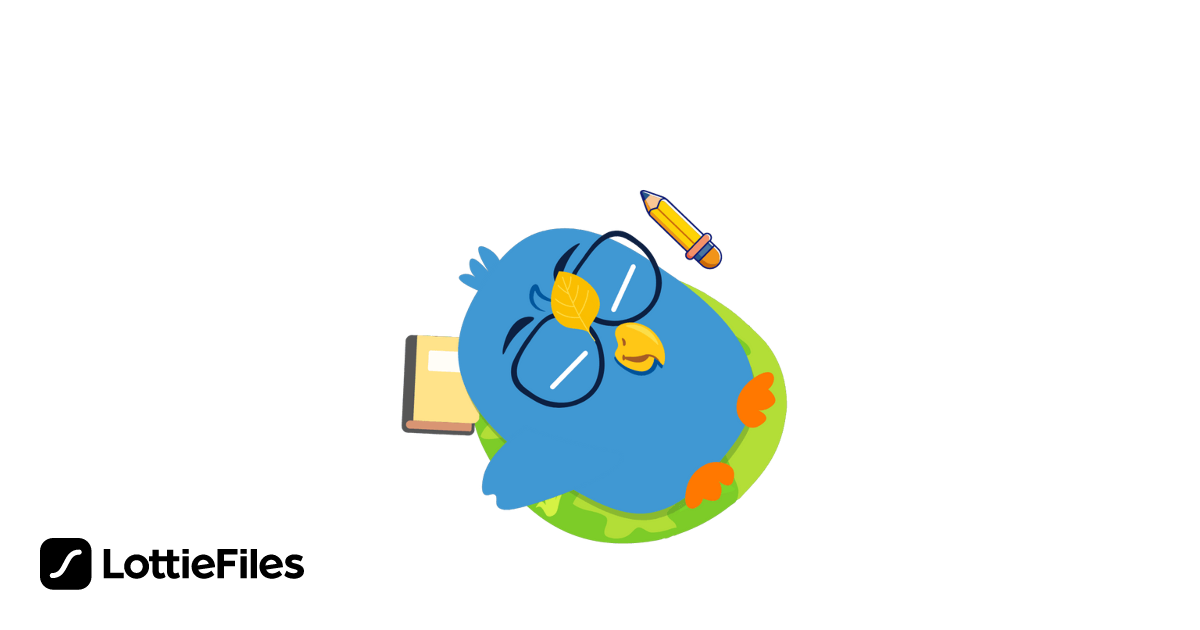 Free sleeping bird Animation by DU AMV | LottieFiles