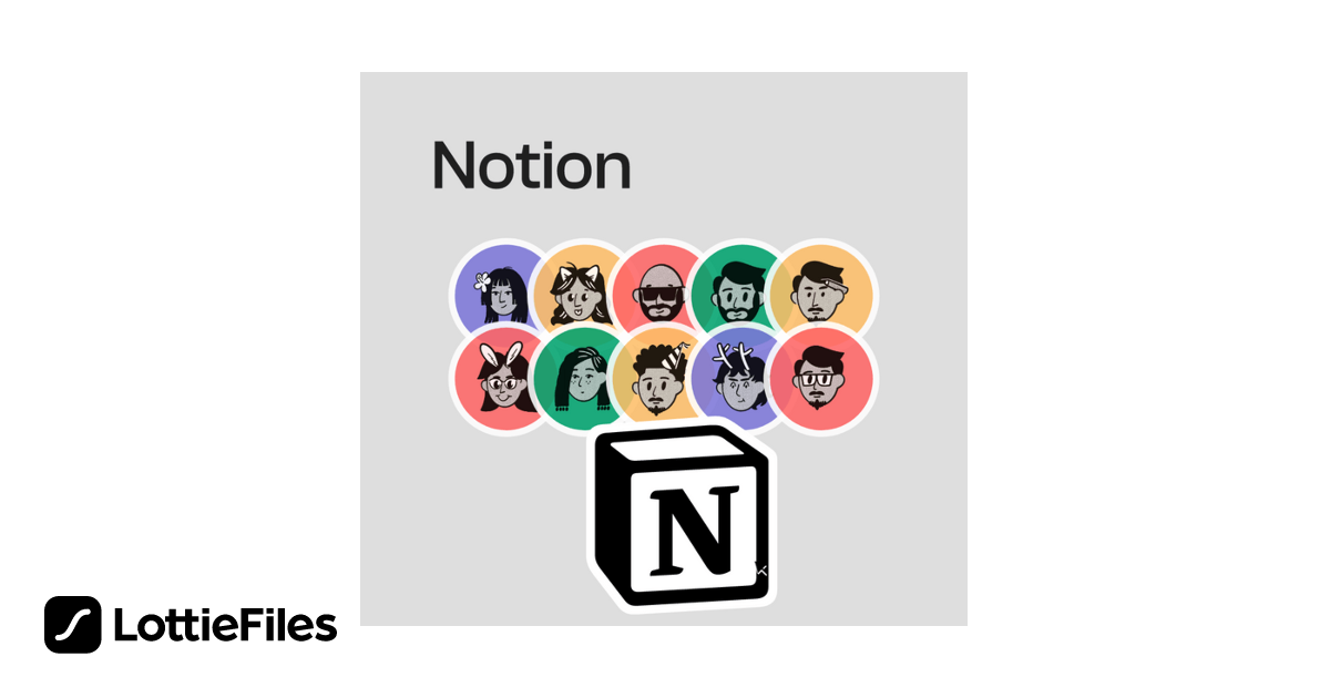 Free Notion Animation by Krishnakumar | LottieFiles