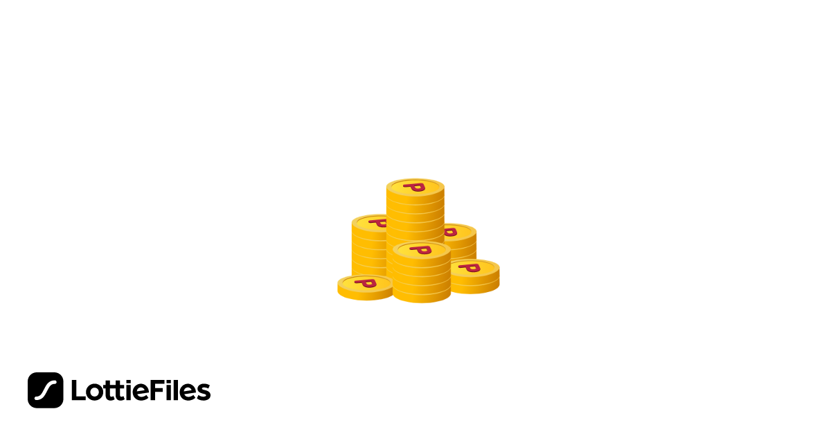 Free Stacking Coins Animation by Anna | LottieFiles