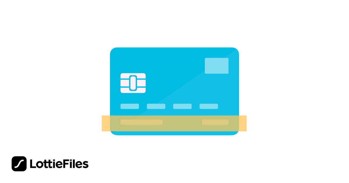 Free Credit Card Scanning Animation by Jon Moore | LottieFiles