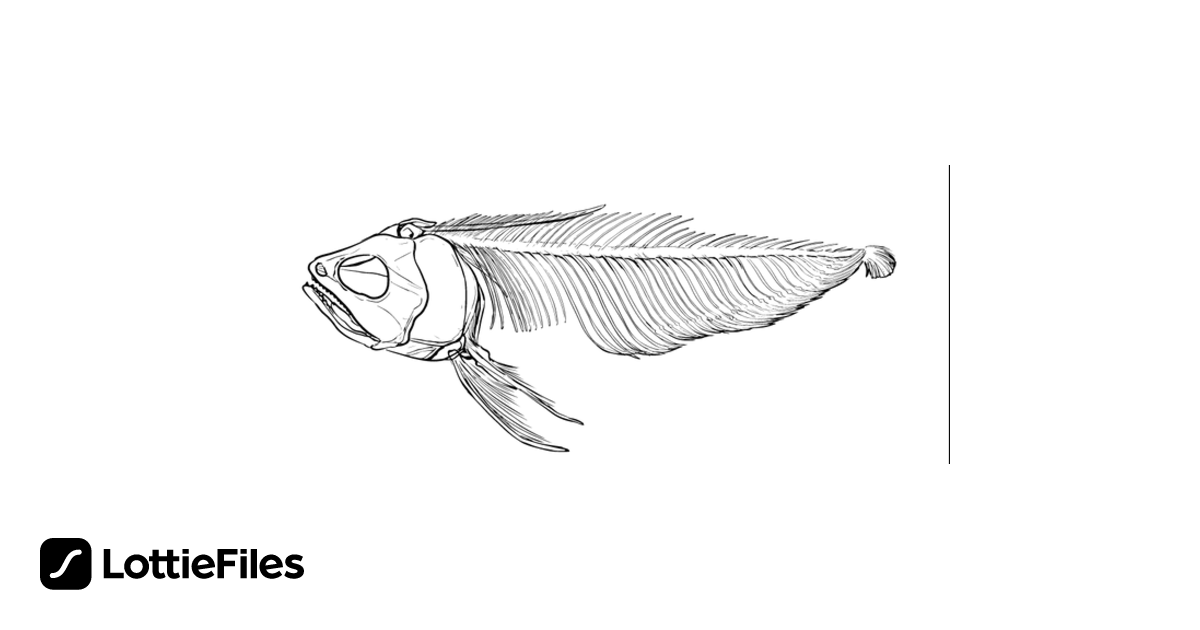 Free Fishbone Animation by el_nakajo | LottieFiles