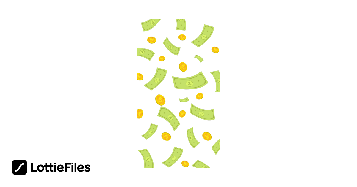 Free Money on Splash Animation by cloudcollector | LottieFiles