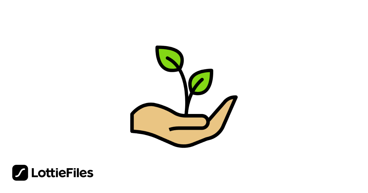 Free Plant sprouting from hand Animation by Athulraj T | LottieFiles