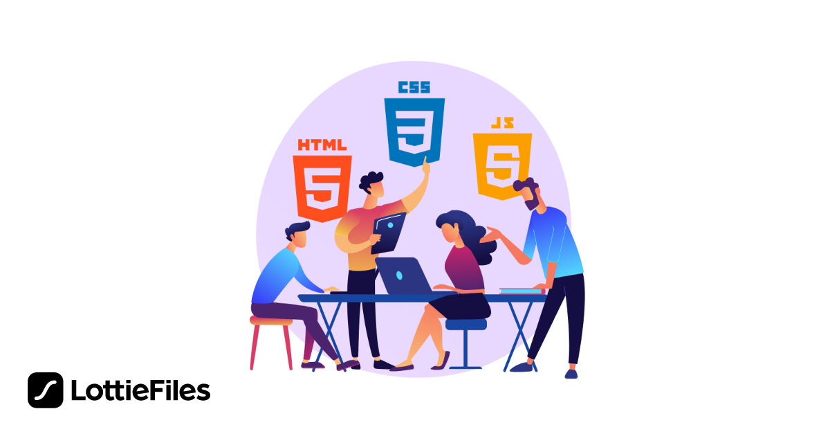 Free html,css,js Animation by Farez Huamani | LottieFiles