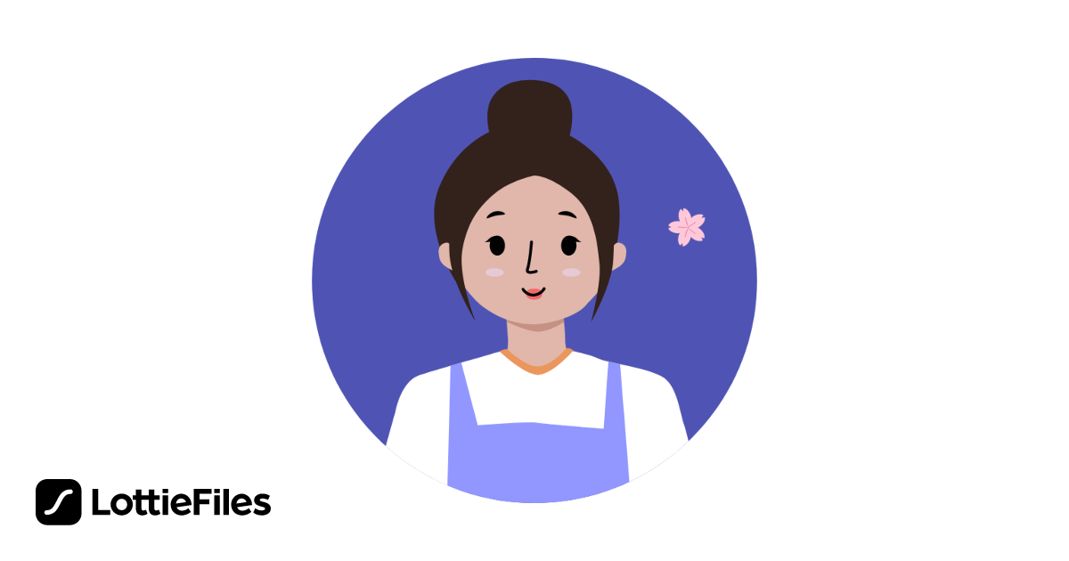 Free Avatar asian woman Animation by Emily | LottieFiles