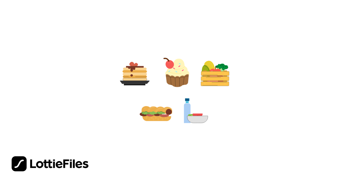 Free cake cookies fruit Animation by Mocca Animation Studio | LottieFiles