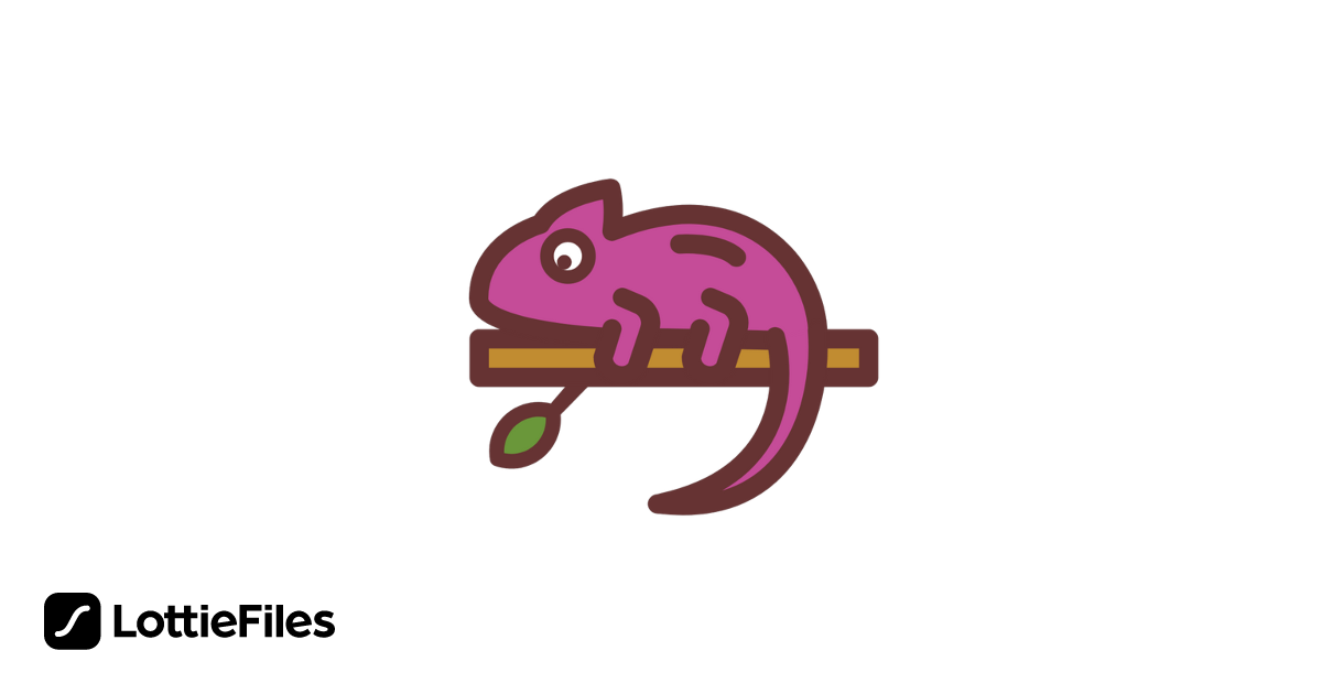Free Chameleon Animation by Rockerzz | LottieFiles