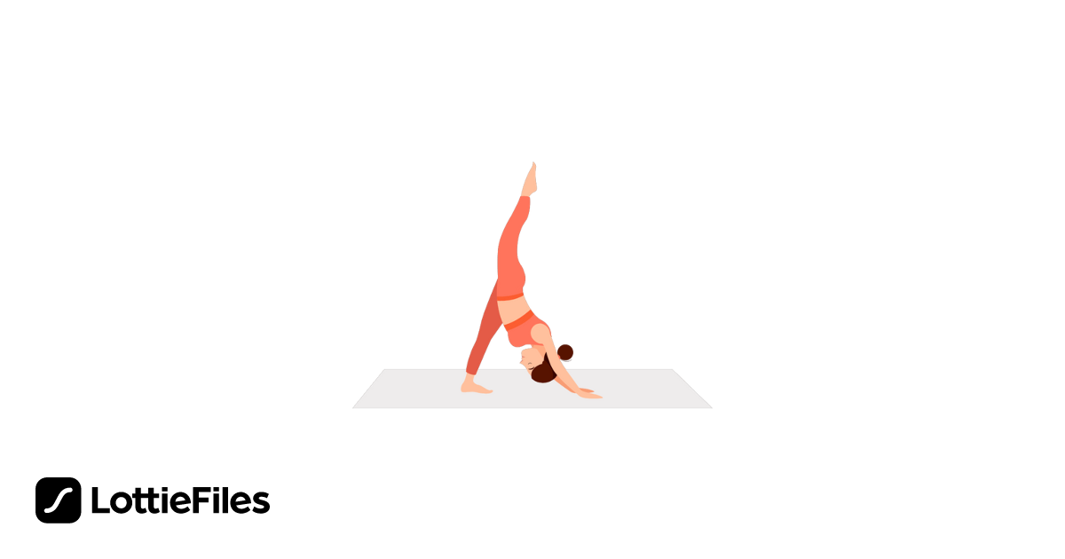 Free woman doing yoga Animation by Lightcode Studio | LottieFiles