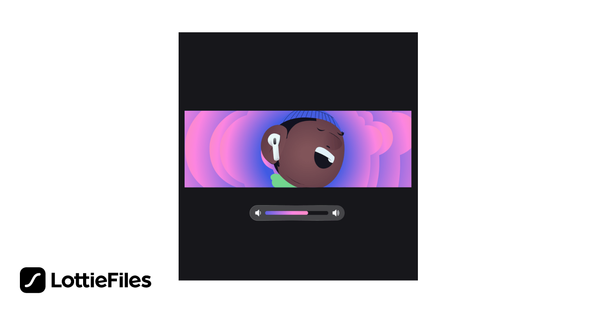 Free Interactive volume Animation by LanaNguyen | LottieFiles