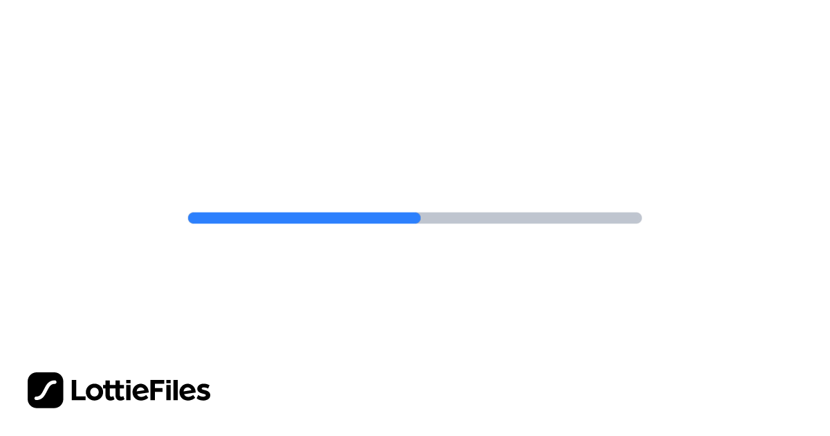 Free Progress Bar Animation by Reddy Govardhan reddy | LottieFiles