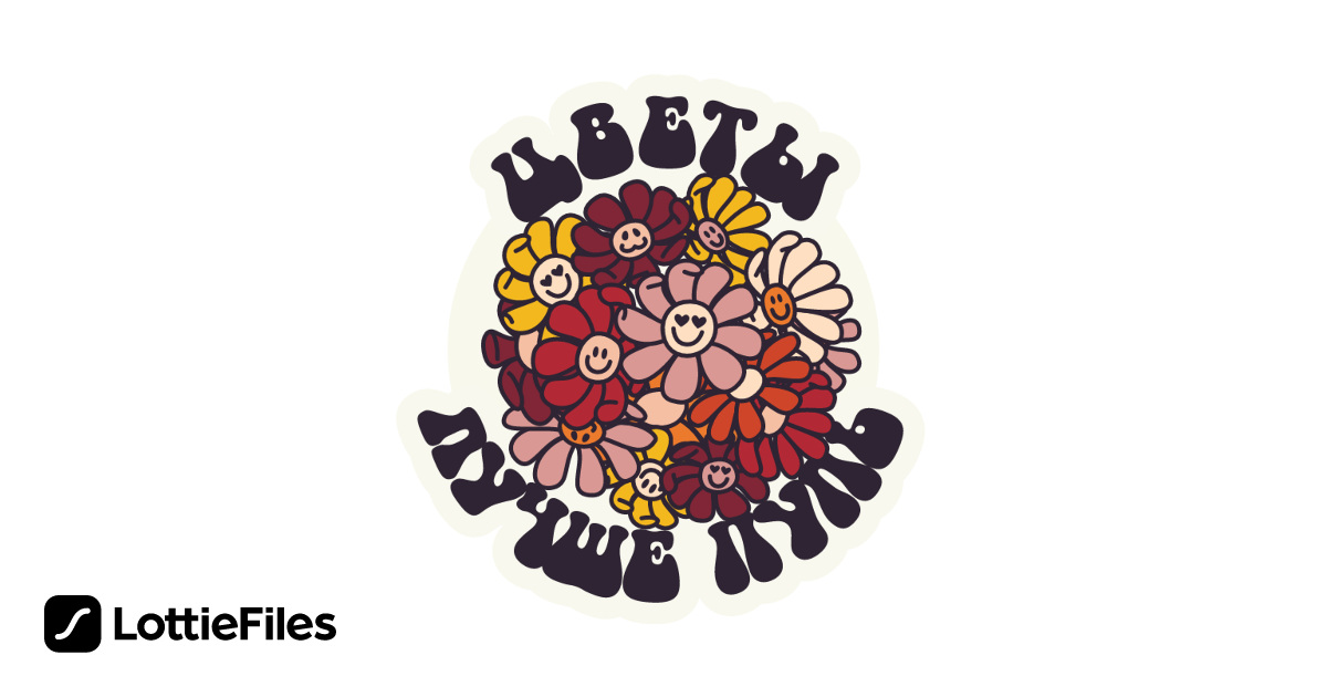 Free Flowers Power Animation by A little | LottieFiles