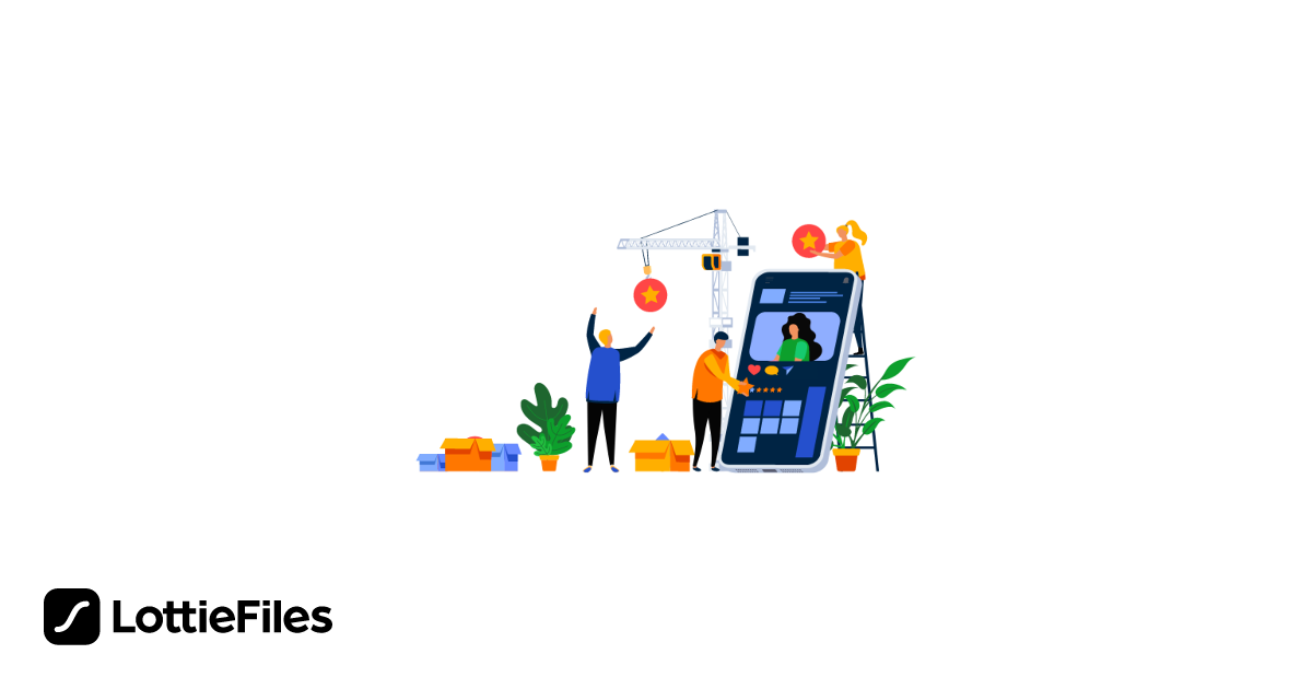 Free modernized mobile apps Animation by mike lawry | LottieFiles