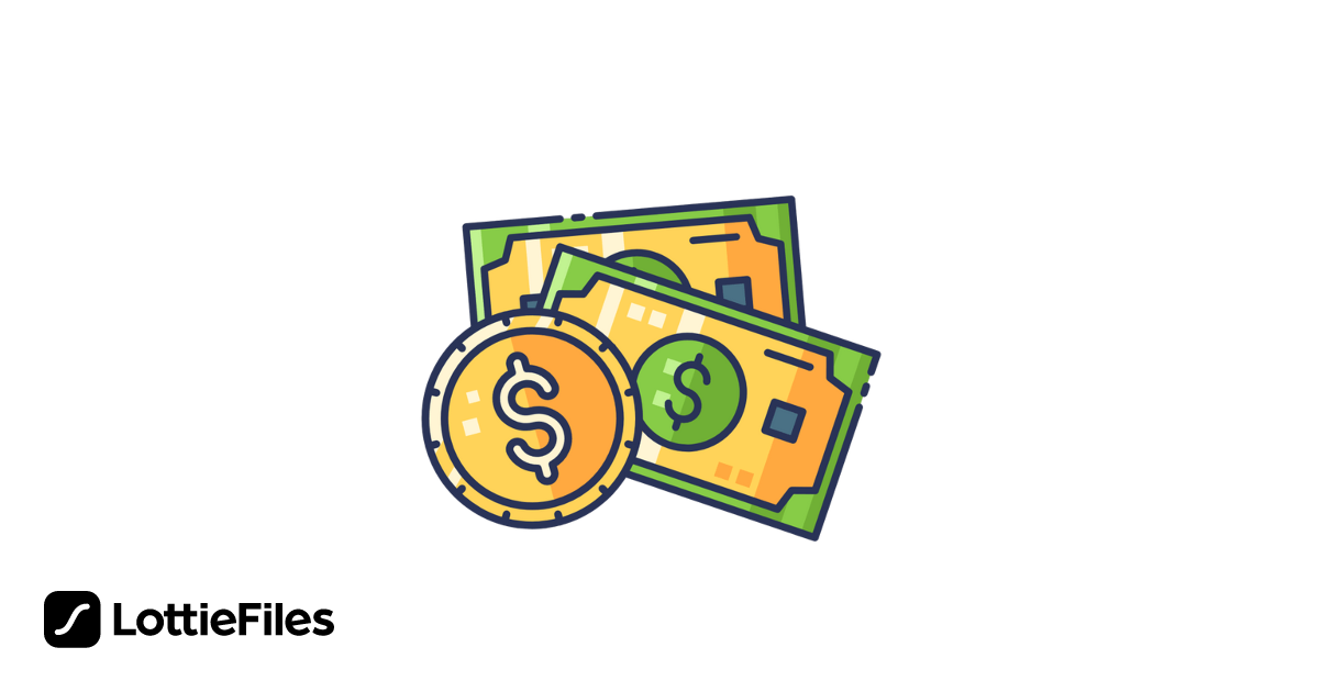 Free Money Animation by Bamicon_Labs | LottieFiles