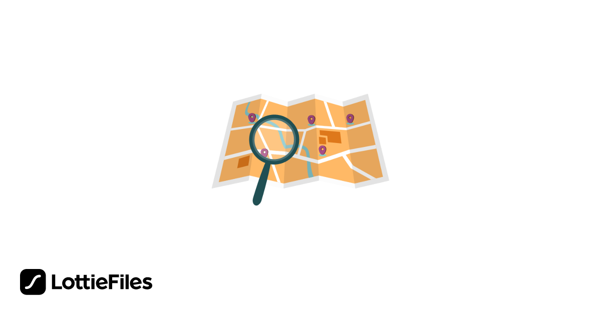 Free map search Animation by Laura | LottieFiles