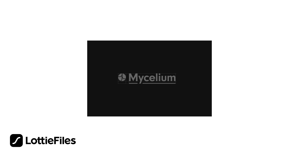 Free Mycelium Logo Build Animation by tom | LottieFiles