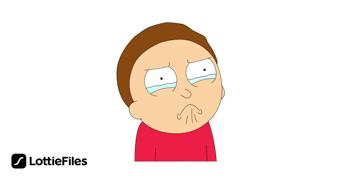 Free Morty cry Animation by Ala Chokri | LottieFiles