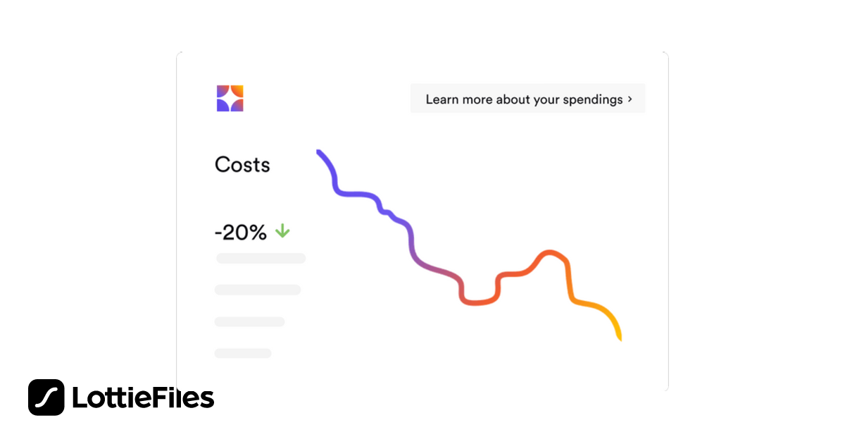 Free Learning about spending Animation by Weblodge | LottieFiles