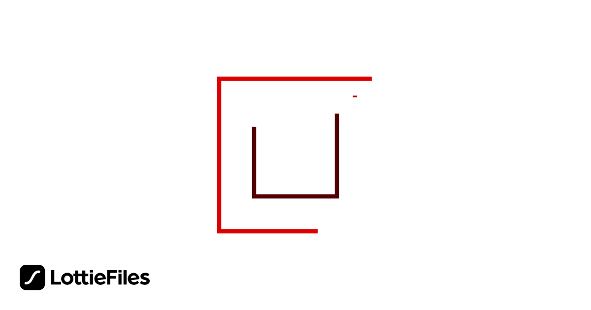 Free Red Square Loading Animation by Umer Khawer | LottieFiles