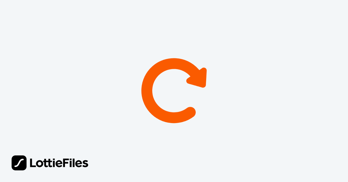 Free Reload ICON Animation by Sachin | LottieFiles