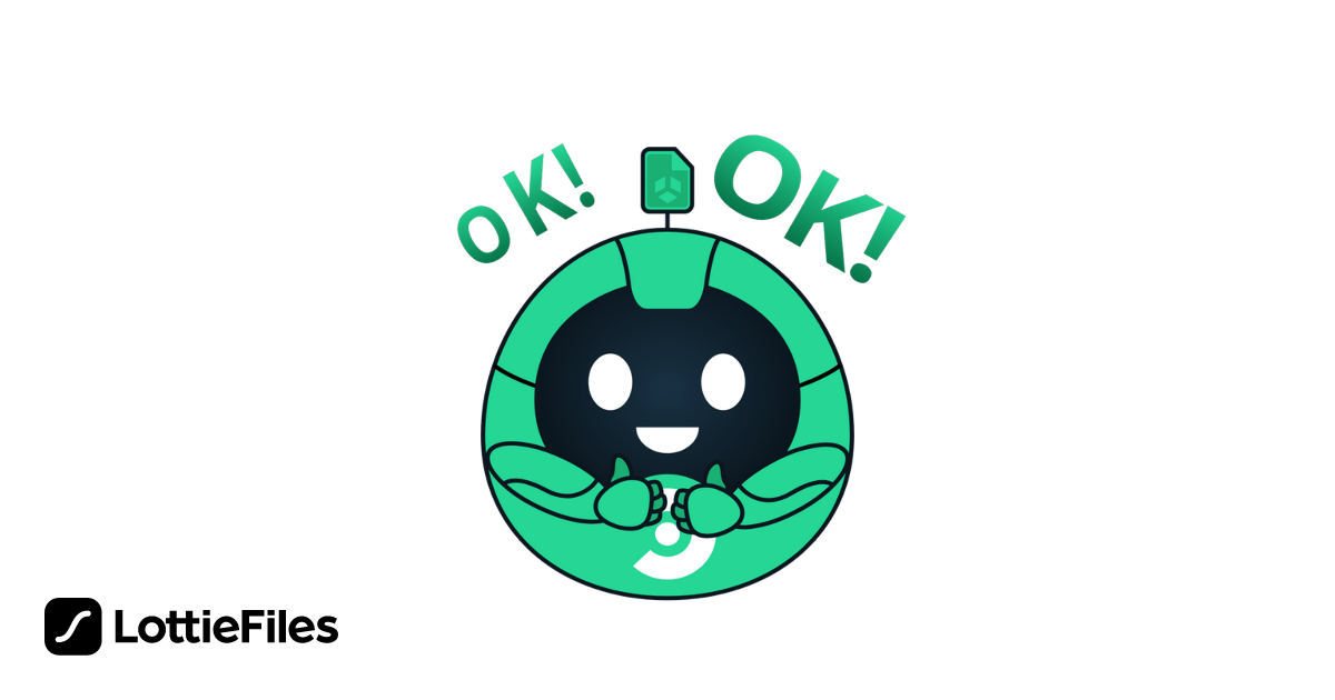 Free OK! OK! OK! Animation by Afif | LottieFiles