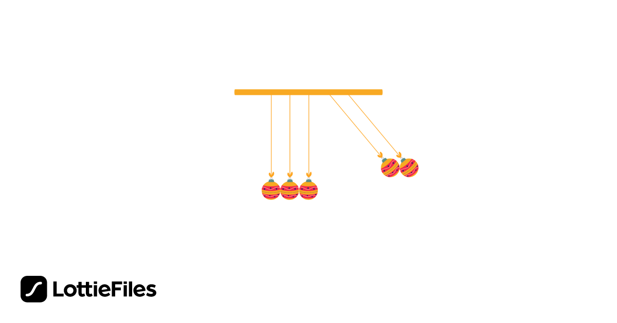 Free Newtons Pendulum Animation Animation by MD | LottieFiles