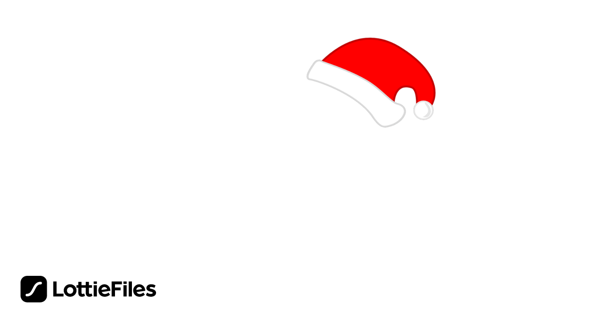 Free Christmas hat Animation by Sam | LottieFiles