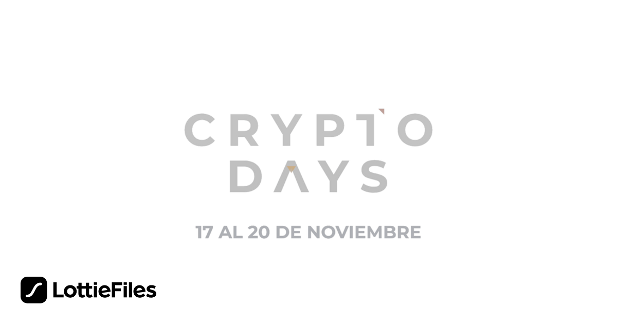 Free crypto days Animation by guillermo garcia castillo | LottieFiles