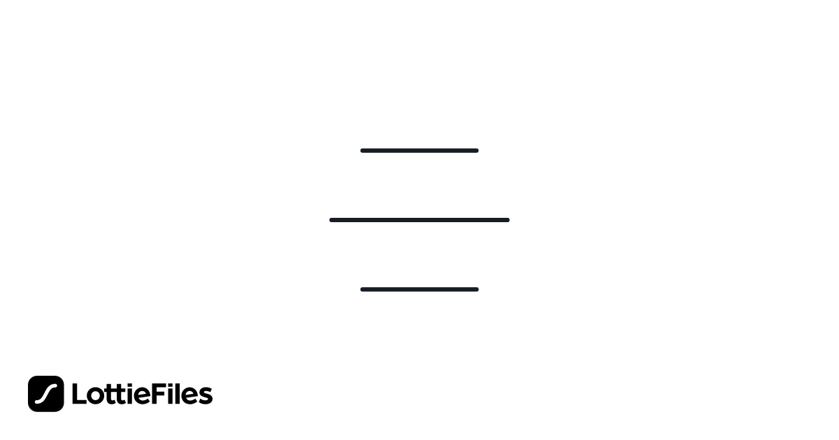 Free Nav Menu Light Animation by Milkcarte | LottieFiles