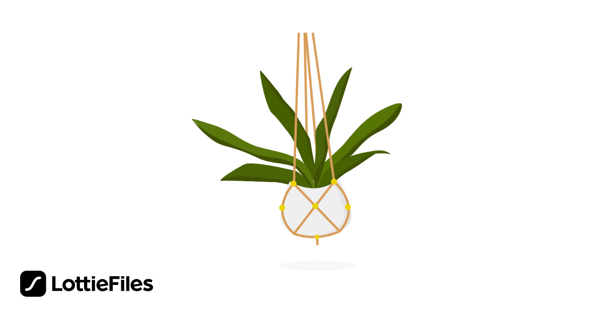 Free Hanging Plant - Gently Swinging Animation by Alistair Webster ...