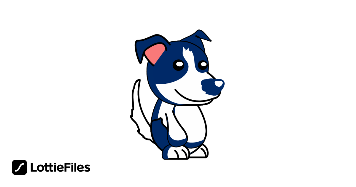 Free Dog Walking Animation by Tam Doan | LottieFiles