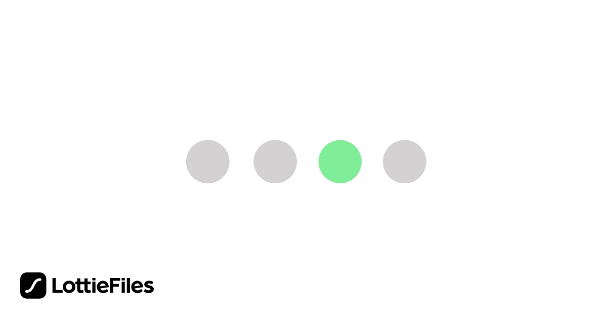 Free Circle placing Lottie JSON animation Animation by Weblodge ...