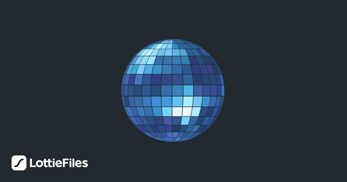Free Discoball Animation by Yevhenii | LottieFiles