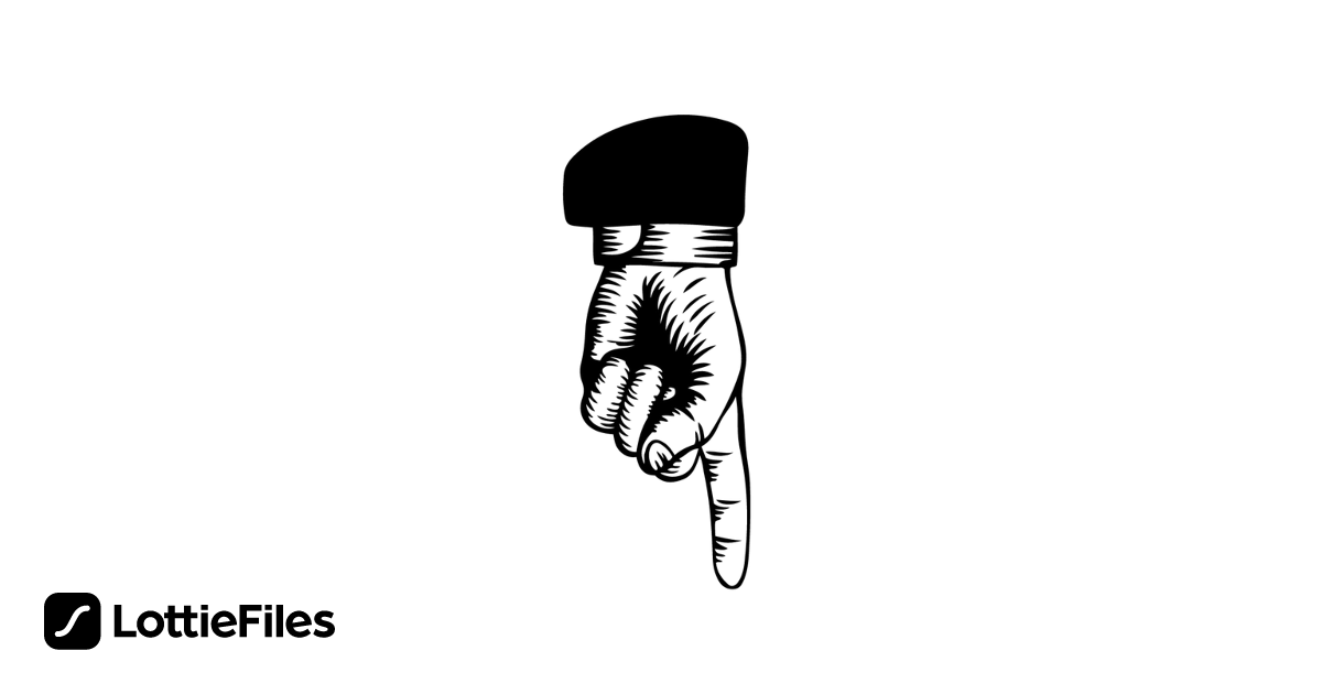 Free Dancing Finger. Animation by Vinzenz | LottieFiles